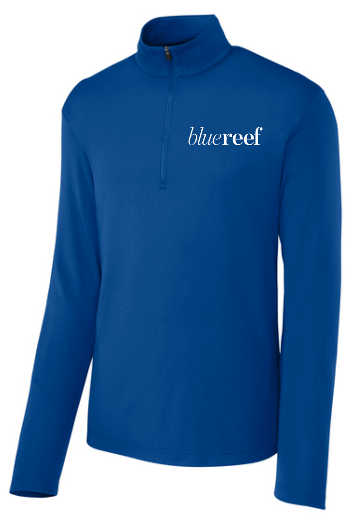 Blue Reef Micropique Sport-Wick® 1/4-Zip – Windy Oaks Embroidery